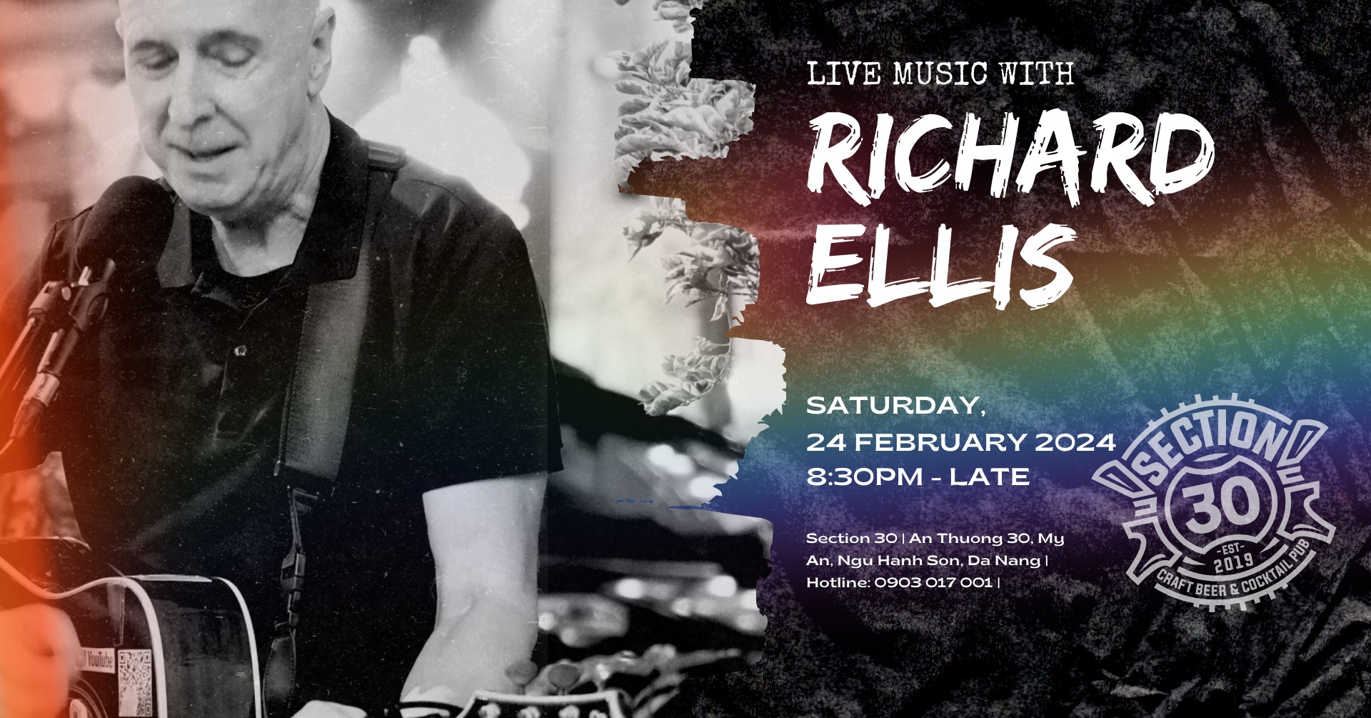 RICHARD ELLIS - Live at Section30 - Da Nang Leisure