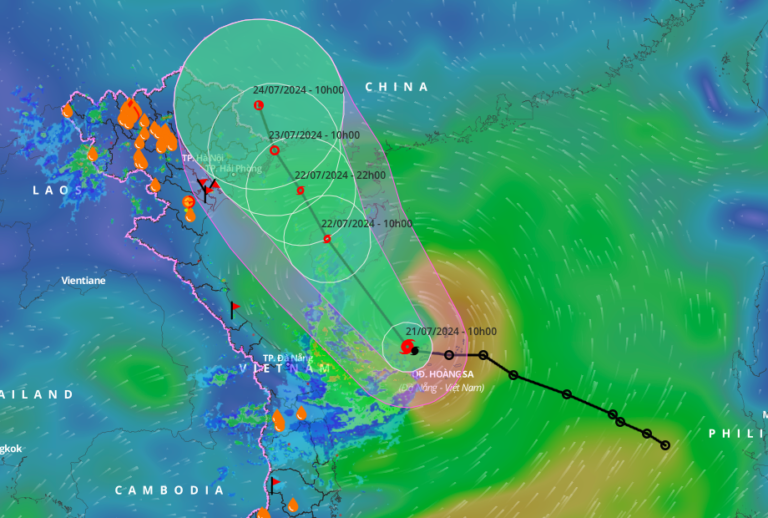 Tropical Depression in the East Sea Upgrades to Typhoon "Prapiroon ...